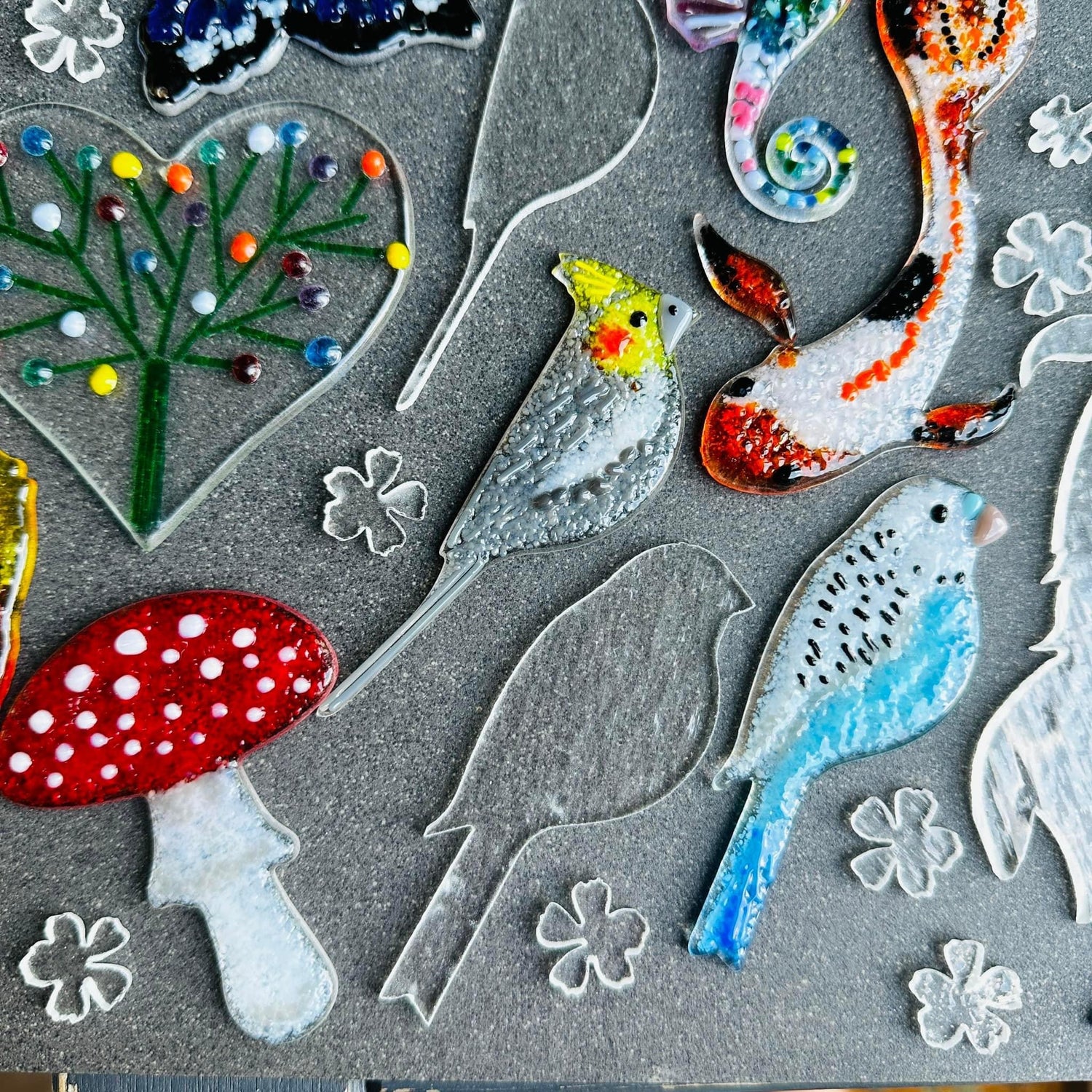 Stunning Glass Shapes for Fused Glass Art - COE 90 and COE 96