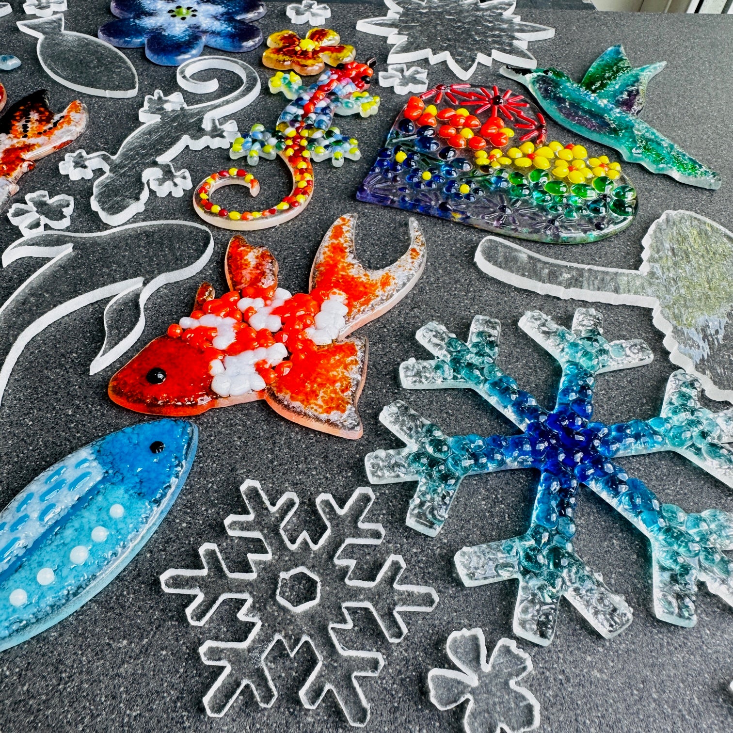 Stunning Glass Shapes for Fused Glass Art - COE 90 and COE 96