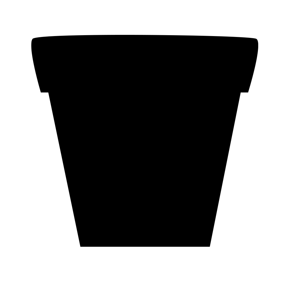 Plant Pot – Glass Shapes